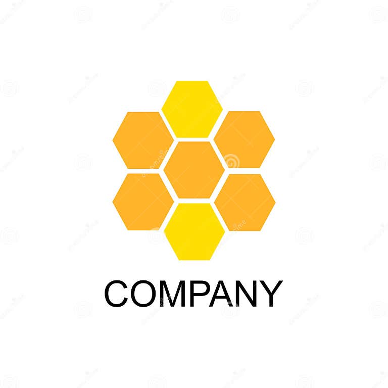 Logotipo Del Panal Ejemplo Del Vector Del Panal Ilustración del Vector ...