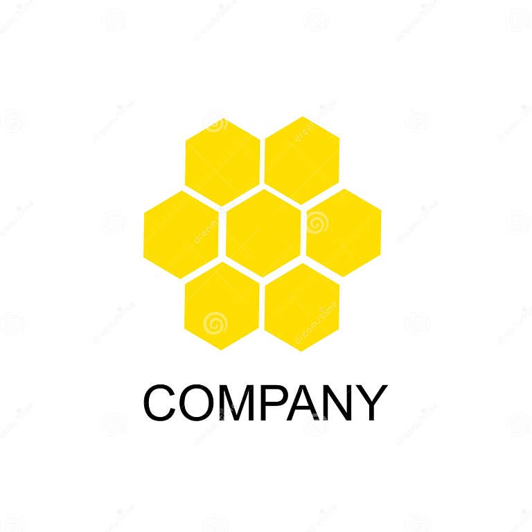 Logotipo Del Panal Ejemplo Del Vector Del Panal Ilustración del Vector ...