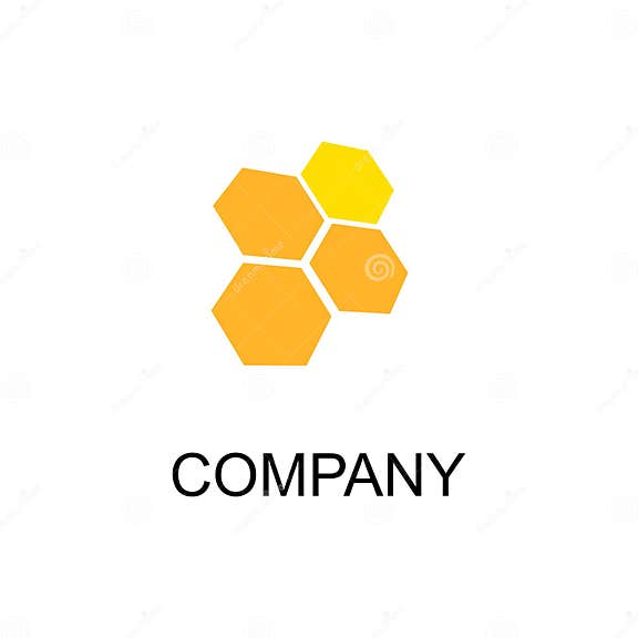 Logotipo Del Panal Ejemplo Del Vector Del Panal Ilustración del Vector ...