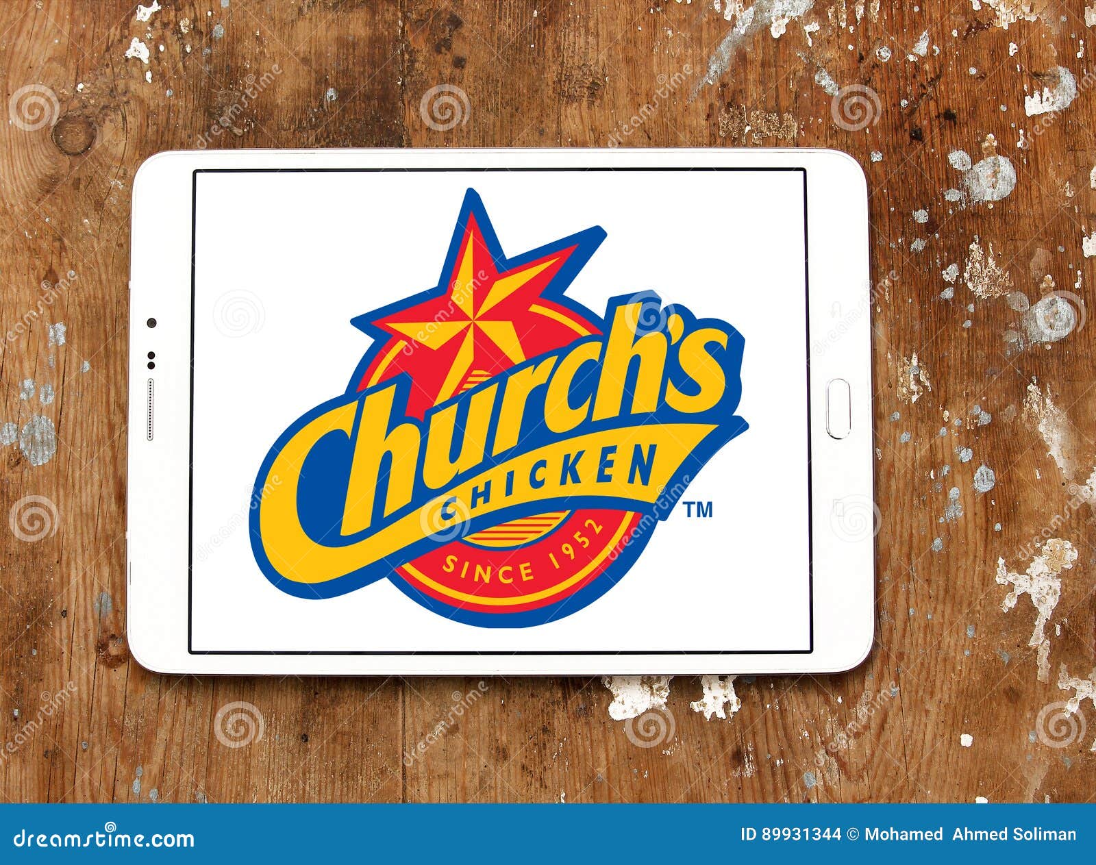 Logotipo Del Pollo De Churchs Imagen de archivo editorial - Imagen de ...