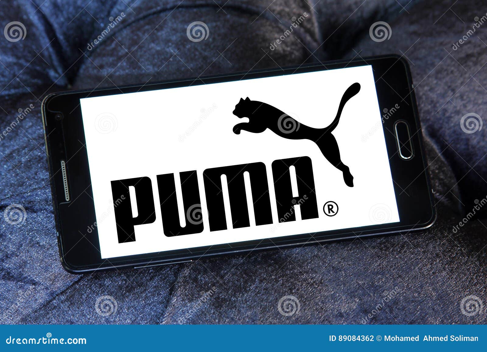 Logotipo del PUMA fotografía editorial. Imagen de trademark - 89084362