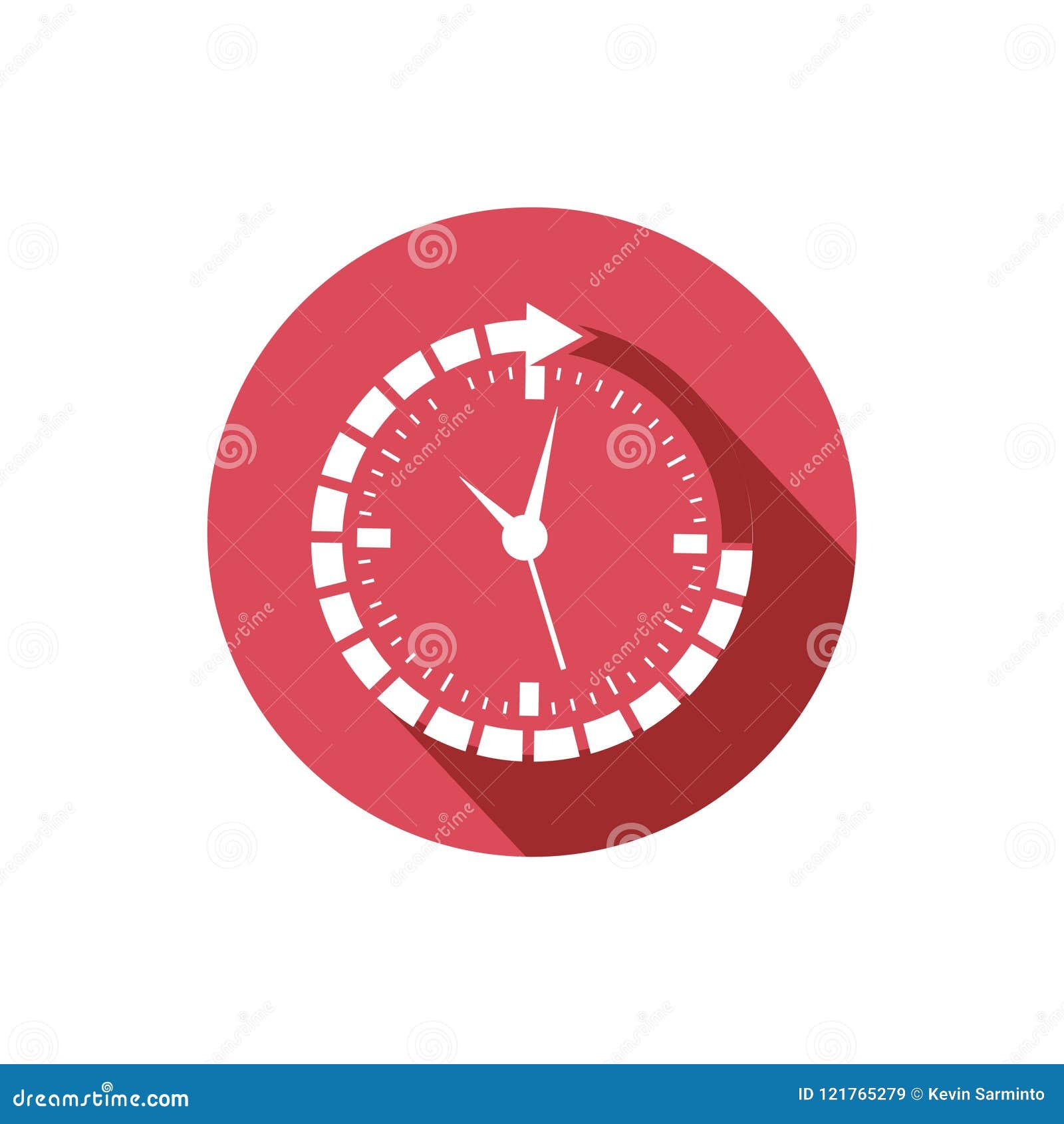 Logotipo Del Reloj Del Logotipo Del Reloj Stock de ilustración ...