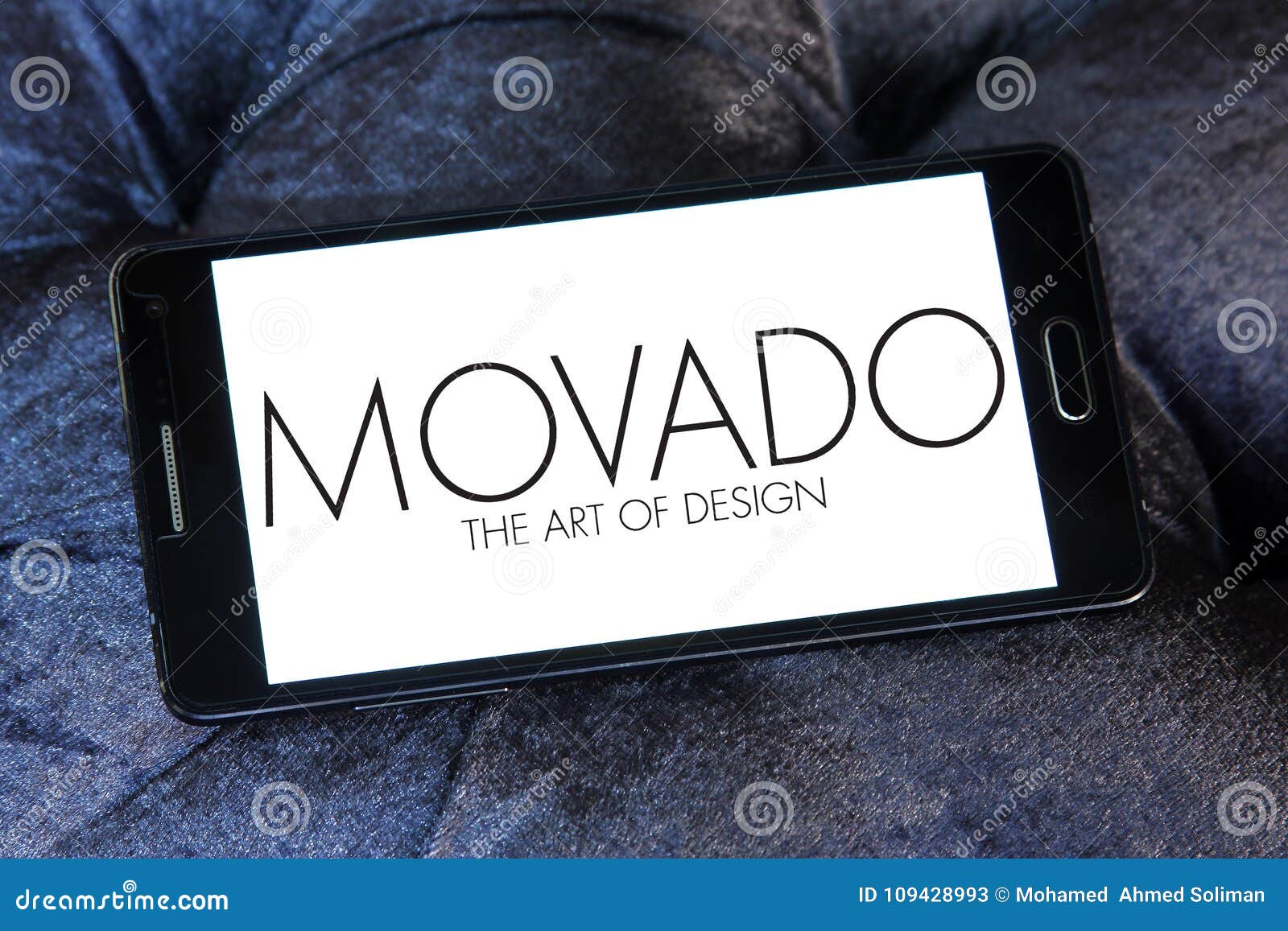 Logotipo Del Relojero De Movado Foto de archivo editorial - Imagen de ...