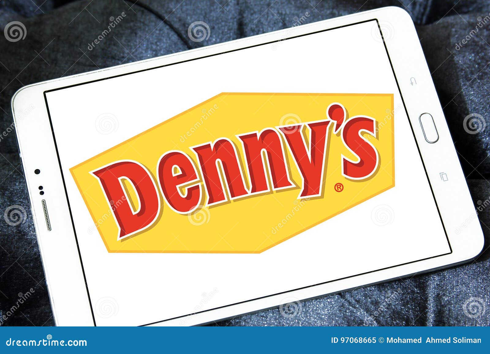 Logotipo del ` s de Denny imagen editorial. Imagen de encadenamiento ...