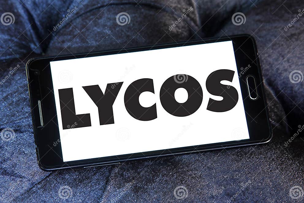Logotipo Del Search Engine Del Web De Lycos Imagen de archivo editorial ...
