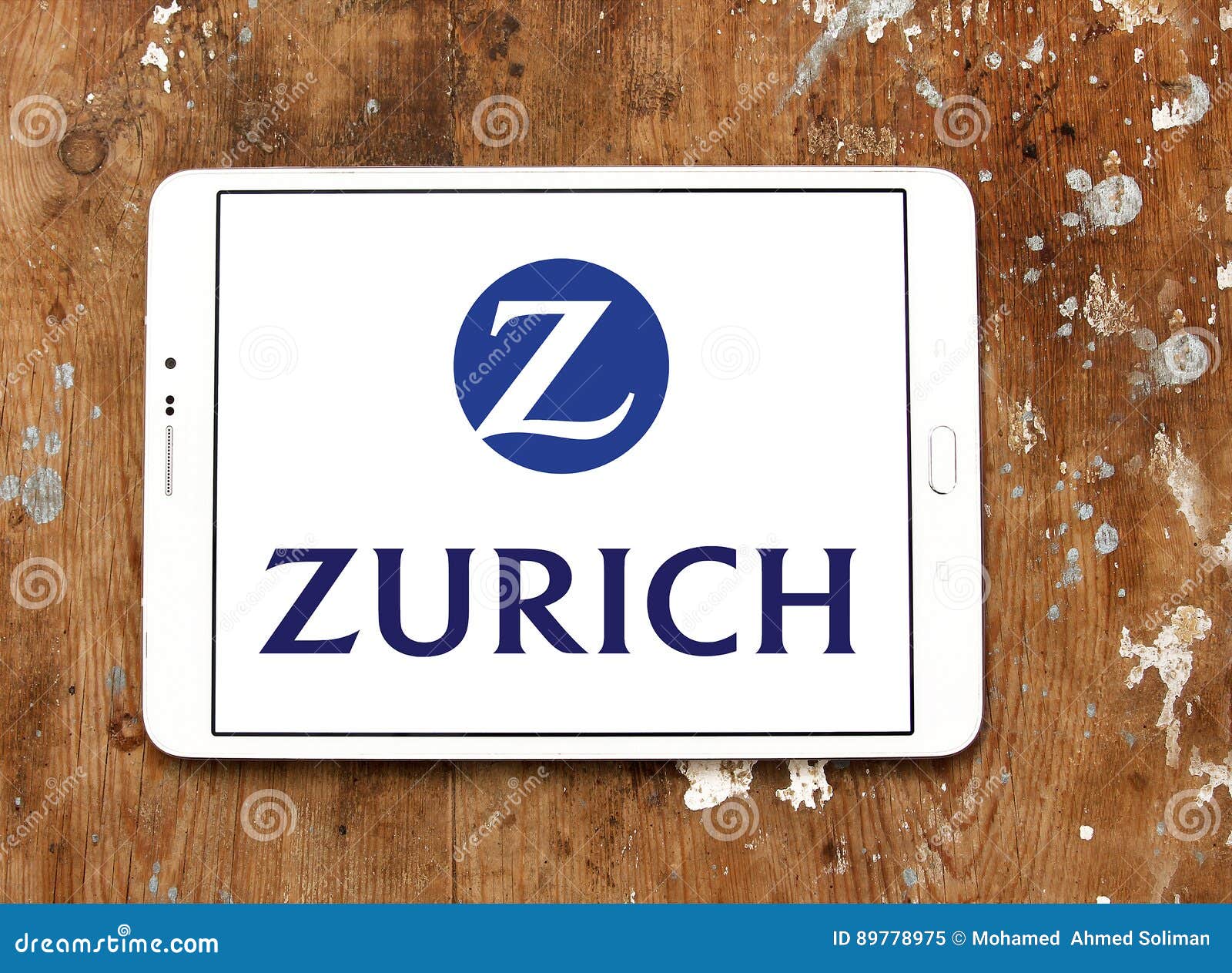 Logotipo Del Seguro De Zurich Imagen editorial - Imagen de casa, iconos ...