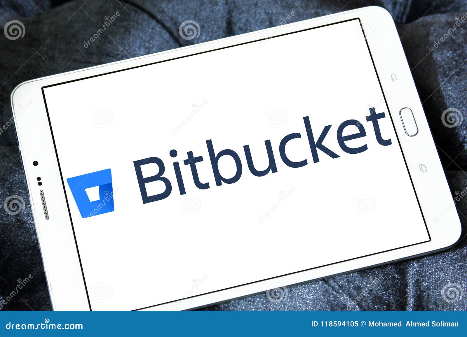 Logotipo Del Software De Bitbucket Imagen editorial - Imagen de control ...