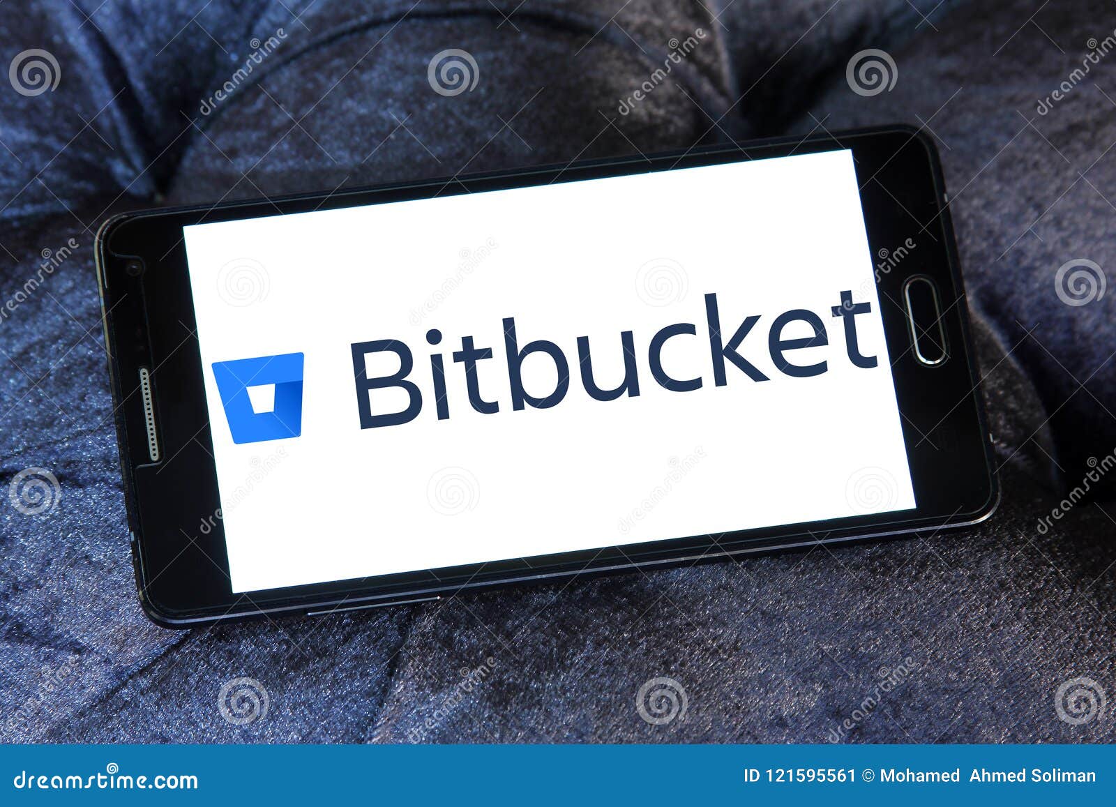 Logotipo Del Software De Bitbucket Foto editorial - Imagen de ...