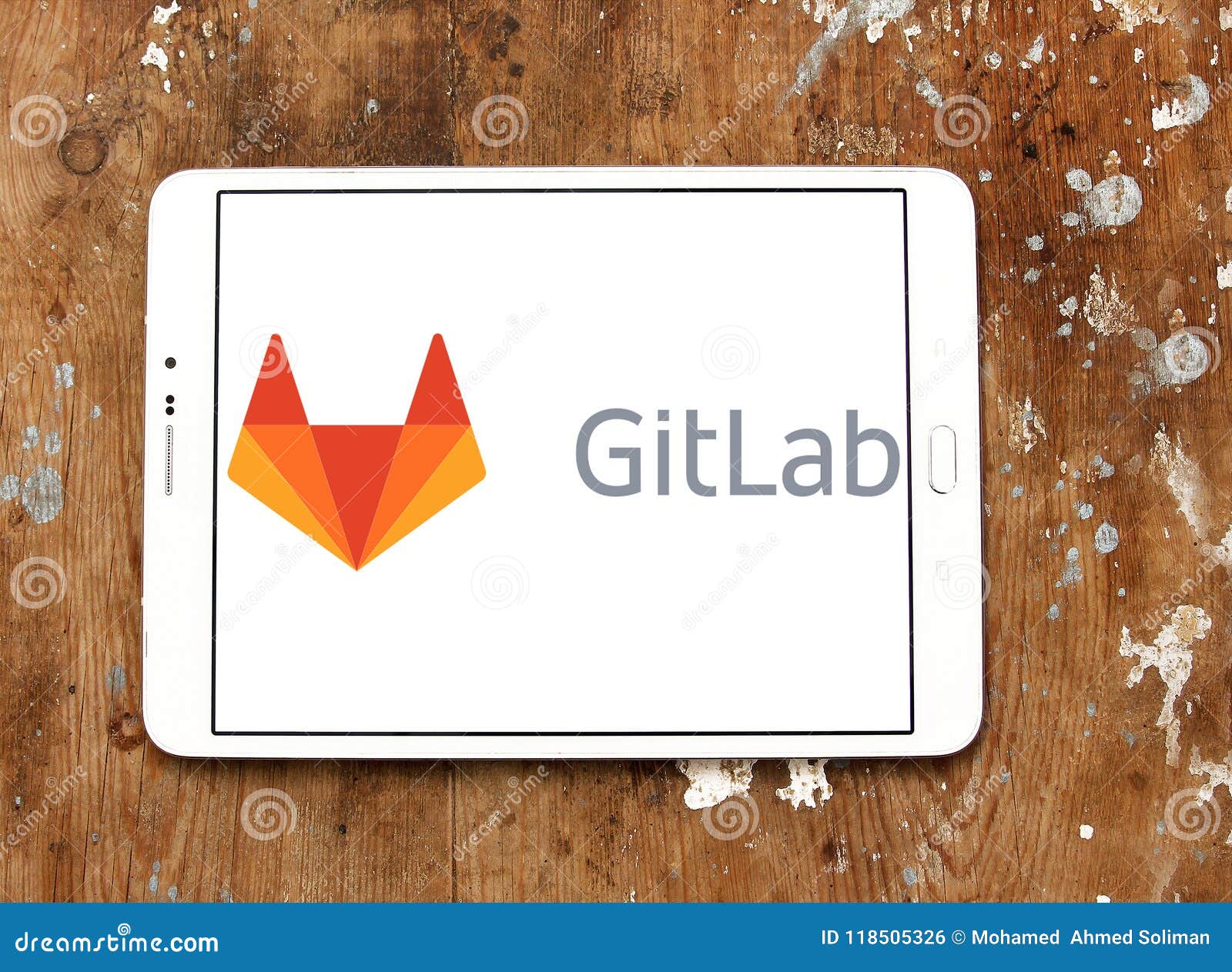 Logotipo Del Software De GitLab Foto editorial - Imagen de trademark ...