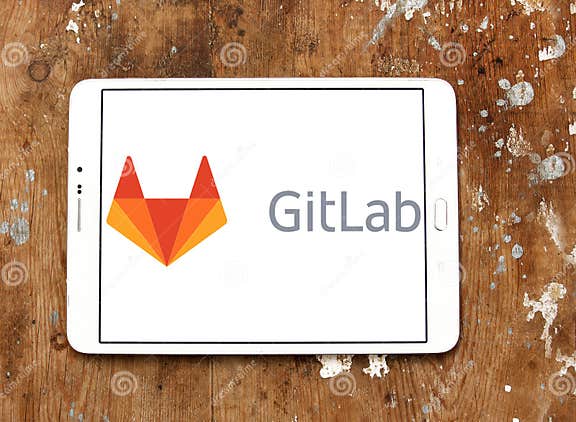 Logotipo Del Software De GitLab Foto editorial - Imagen de trademark ...