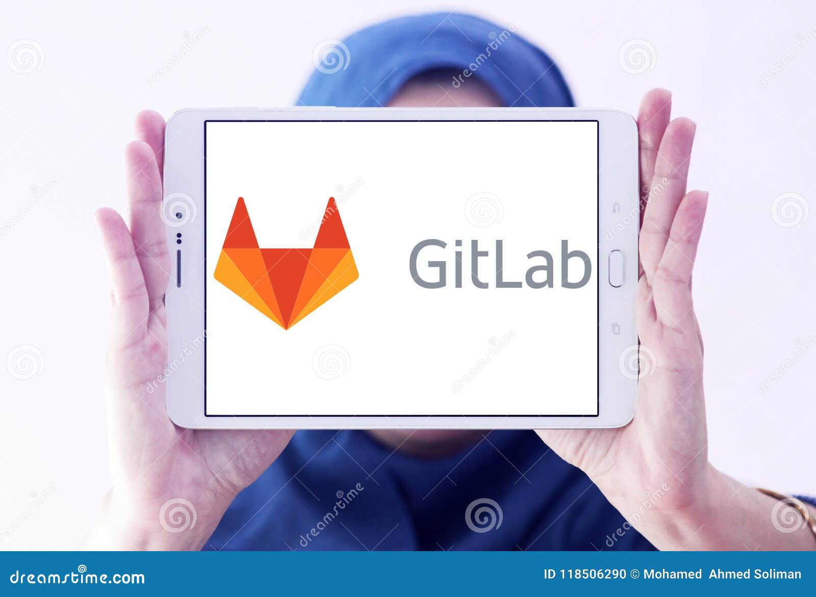 Logotipo Del Software De GitLab Imagen editorial - Imagen de abierto ...