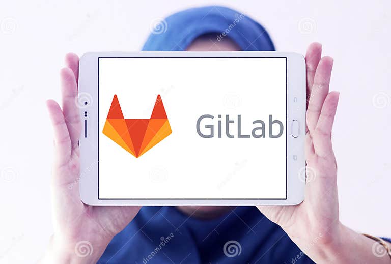 Logotipo Del Software De GitLab Imagen editorial - Imagen de abierto ...