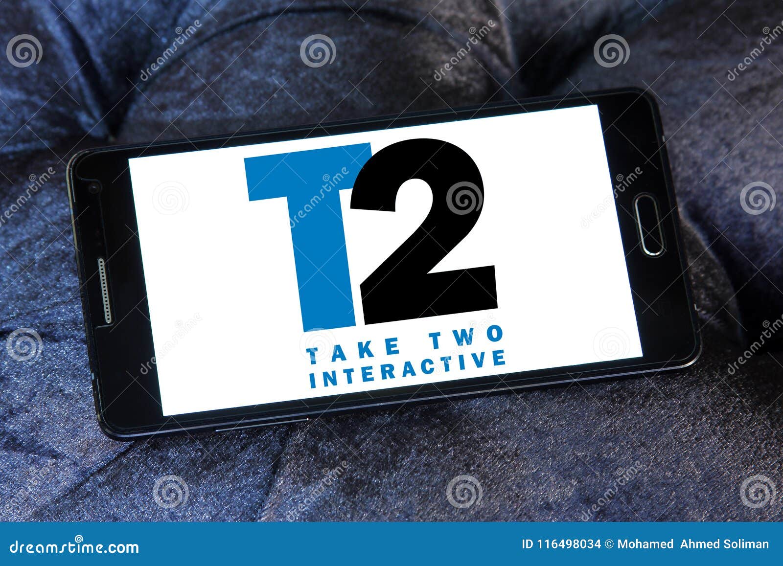 Logotipo Del Software De Take-Two Interactive Imagen de archivo ...