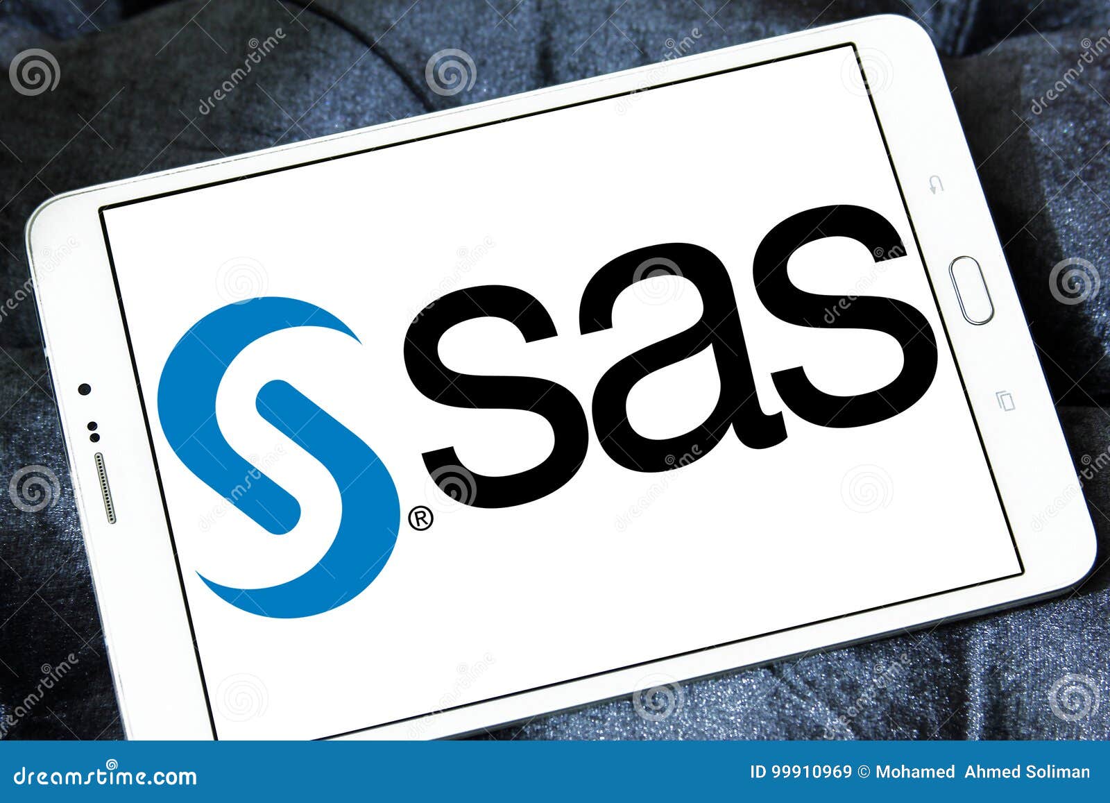 Logotipo Del Software Del SAS Imagen de archivo editorial - Imagen de ...
