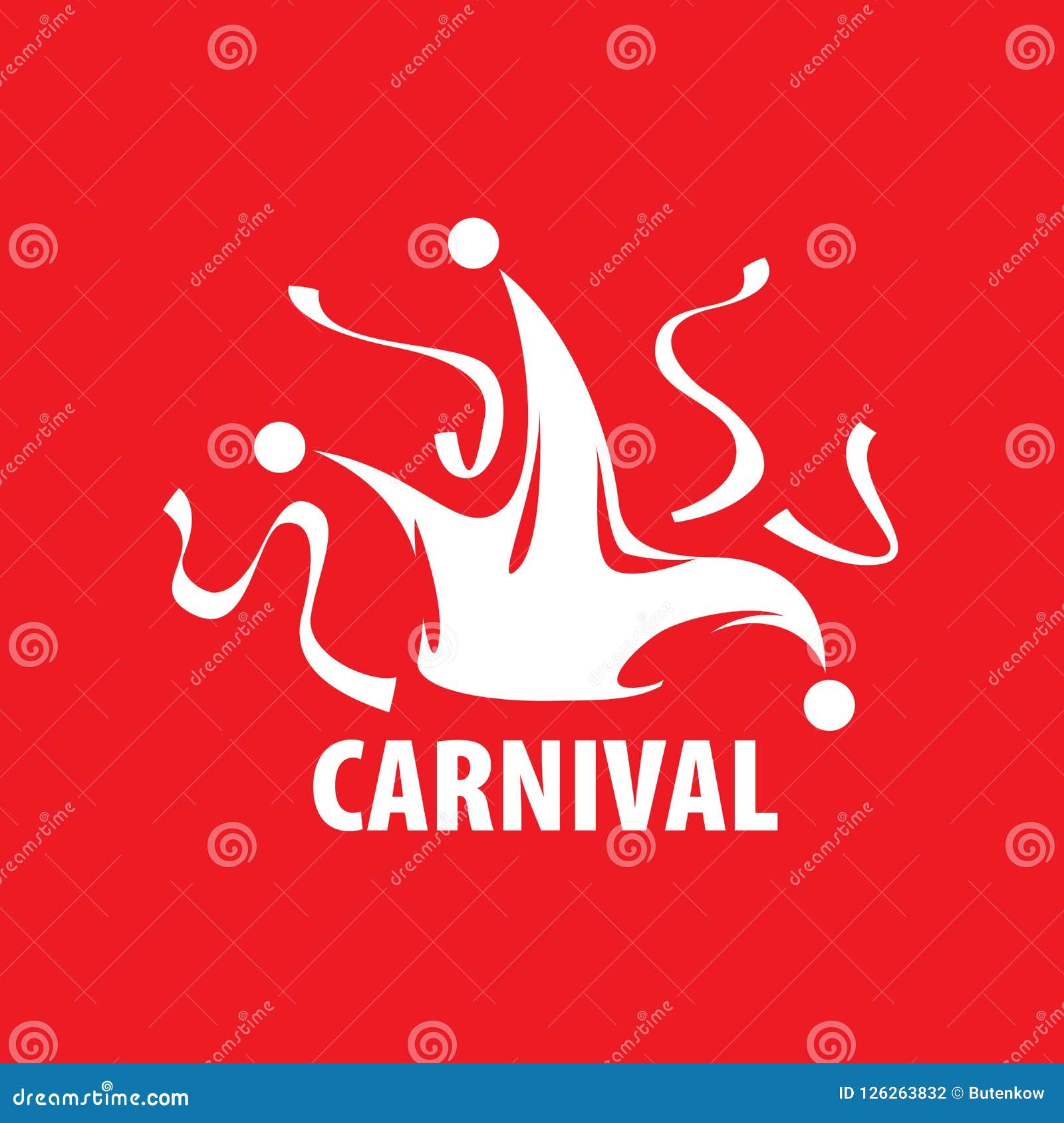 Logotipo Del Vector Del Carnaval Ilustración del Vector - Ilustración ...