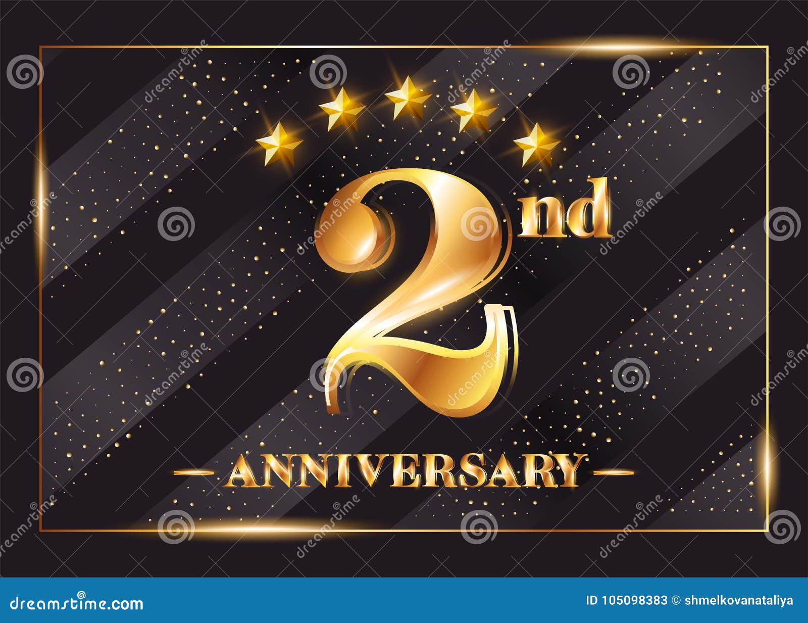 Logotipo Del Vector De La Celebración Del Aniversario De 2 Años 2do ... Logotipo Del Vector De La Celebración Del Aniversario De 2 Años 2do ...