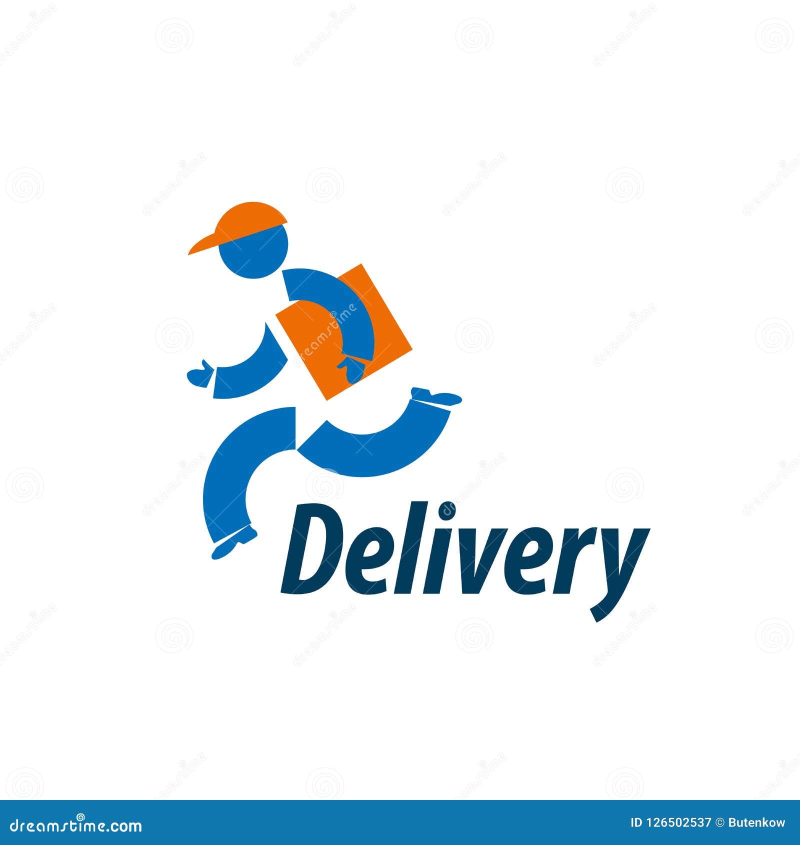 Logotipo Del Vector De La Entrega Ilustración del Vector - Ilustración ...