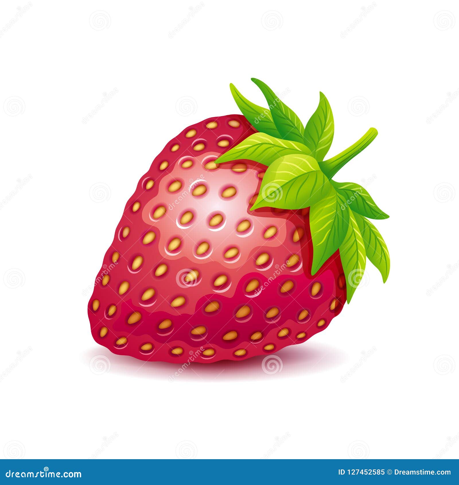 Logotipo Del Vector De La Fresa Ilustración del Vector - Ilustración de ...