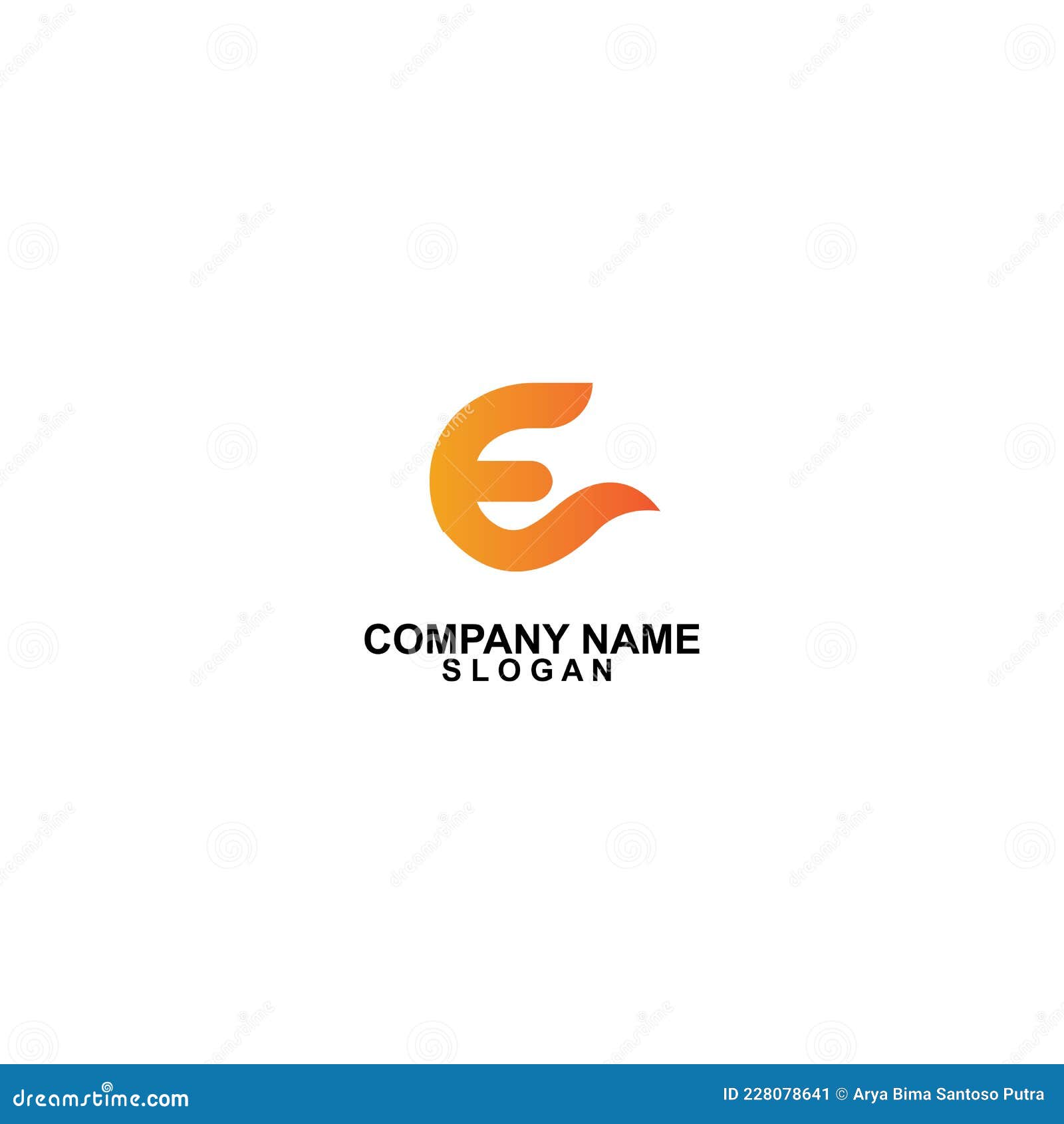 Logotipo Del Vector De Letra Simple Y Genial Ilustración del Vector ...