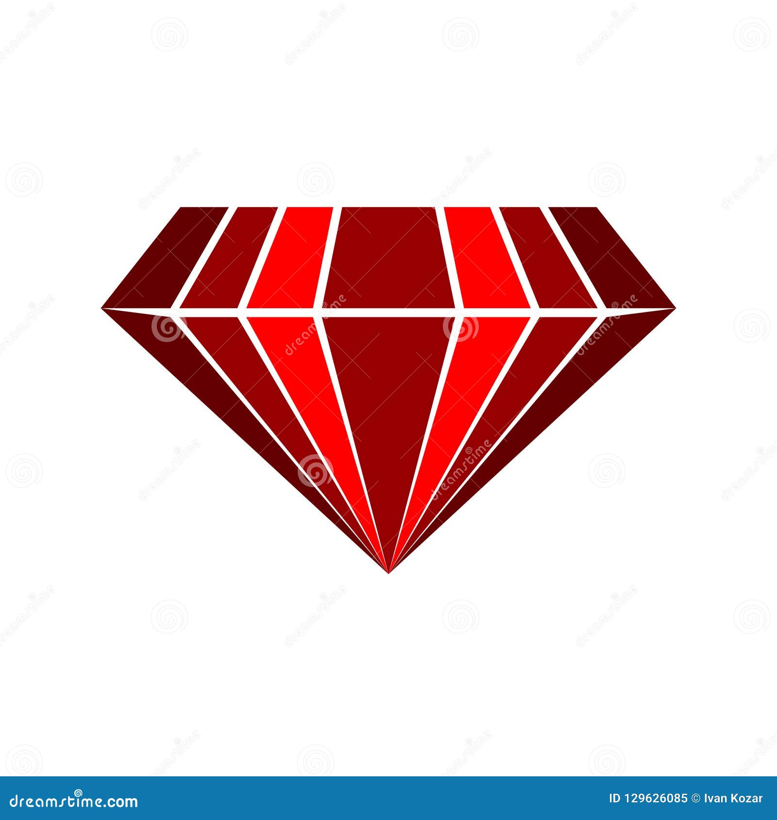 Logotipo Del Vector De Ruby Ilustración del Vector - Ilustración de ...