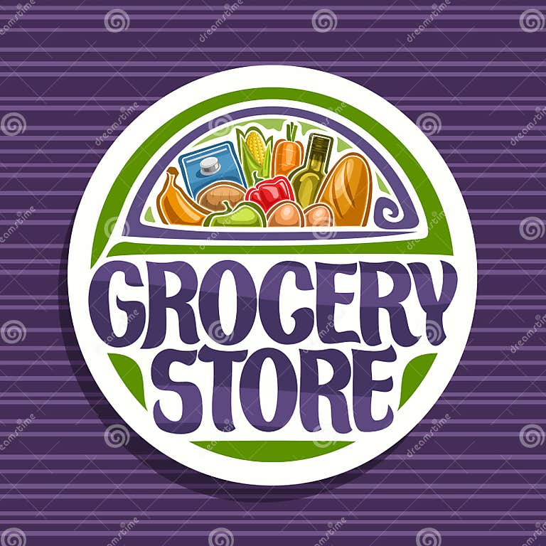 Logotipo Del Vector Para El Colmado Ilustración del Vector ...