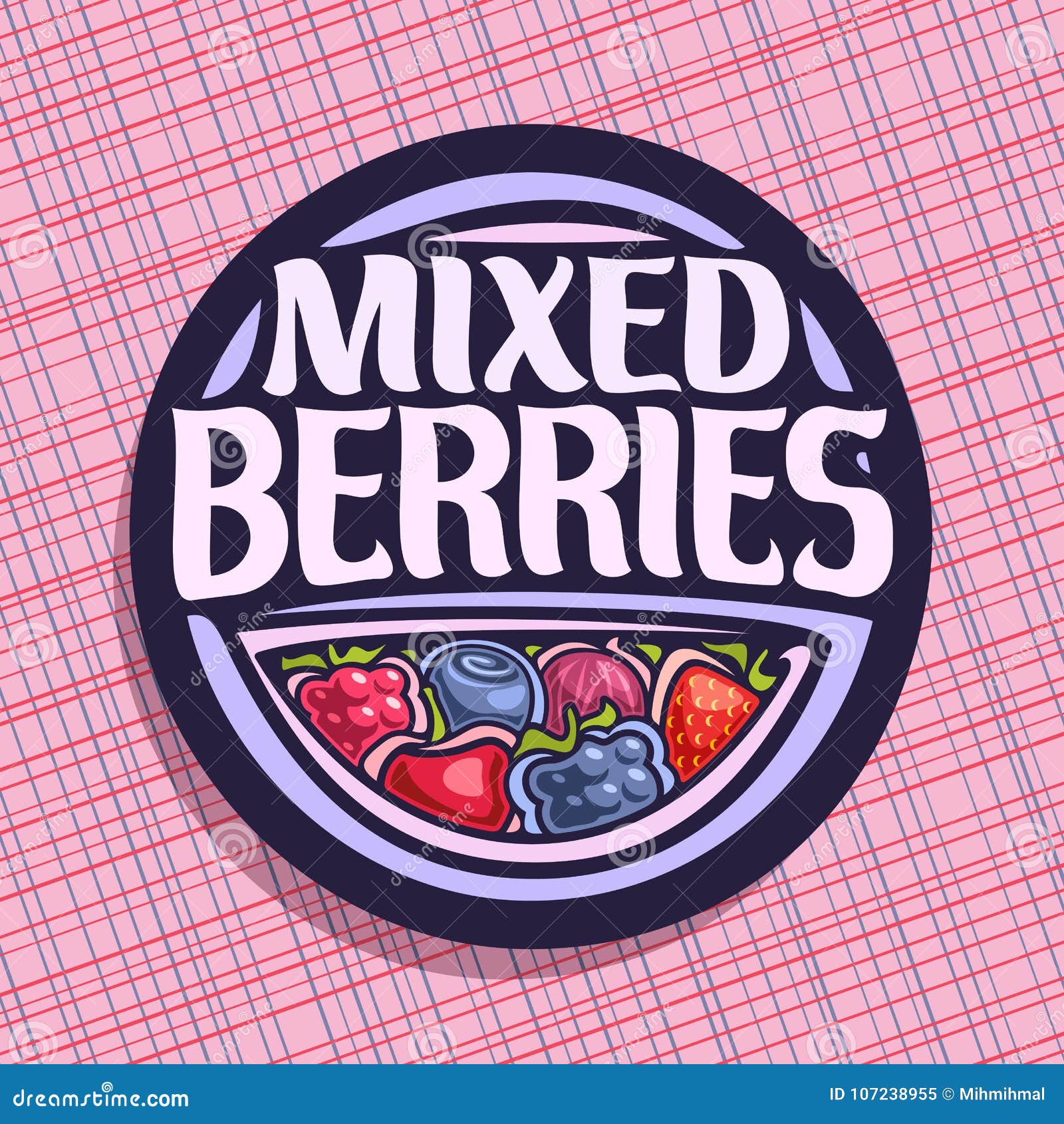 Logotipo Del Vector Para Las Bayas Ilustración del Vector - Ilustración ...