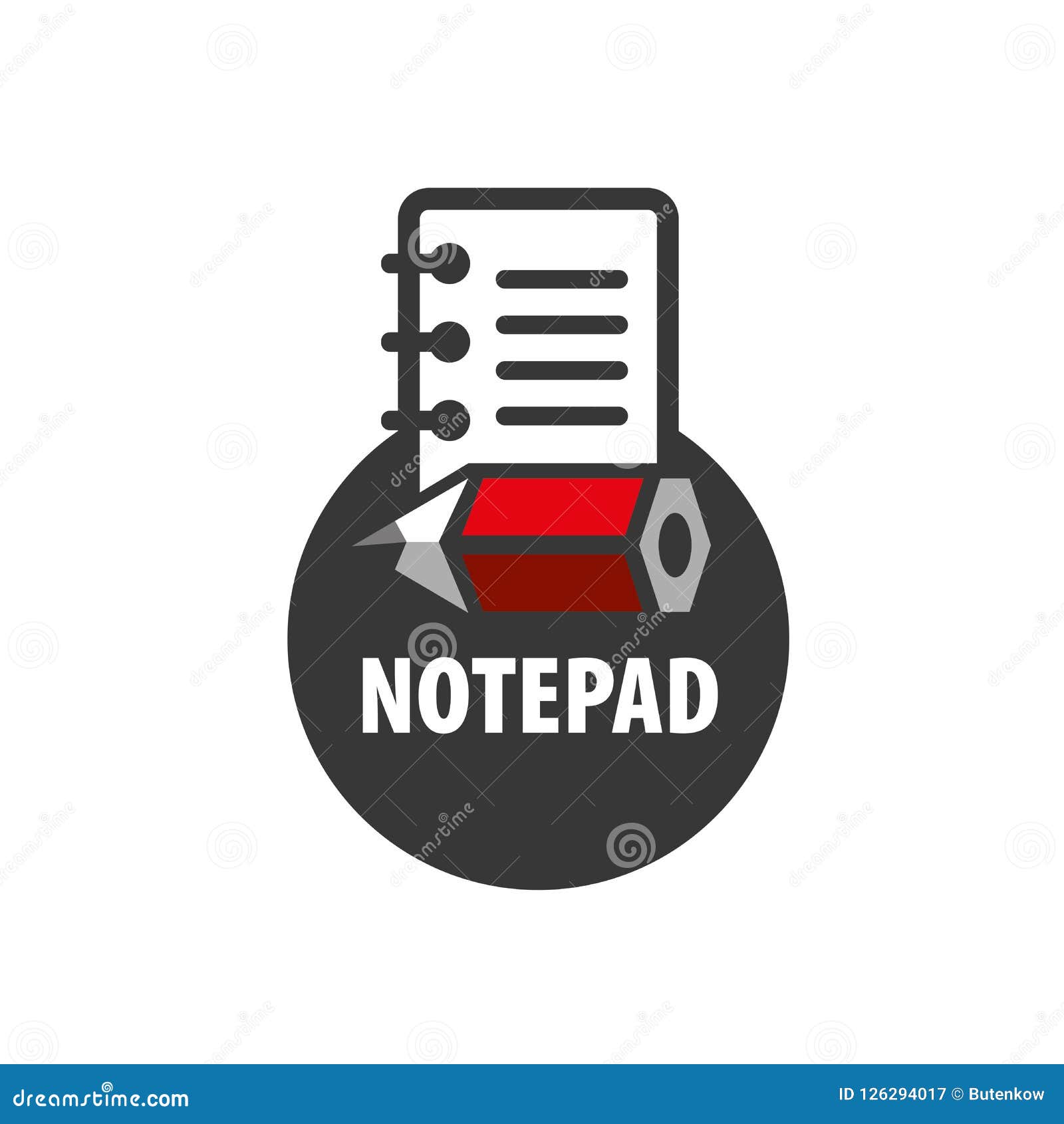 Logotipo Del Vector Para Los Expedientes Ilustración del Vector ...