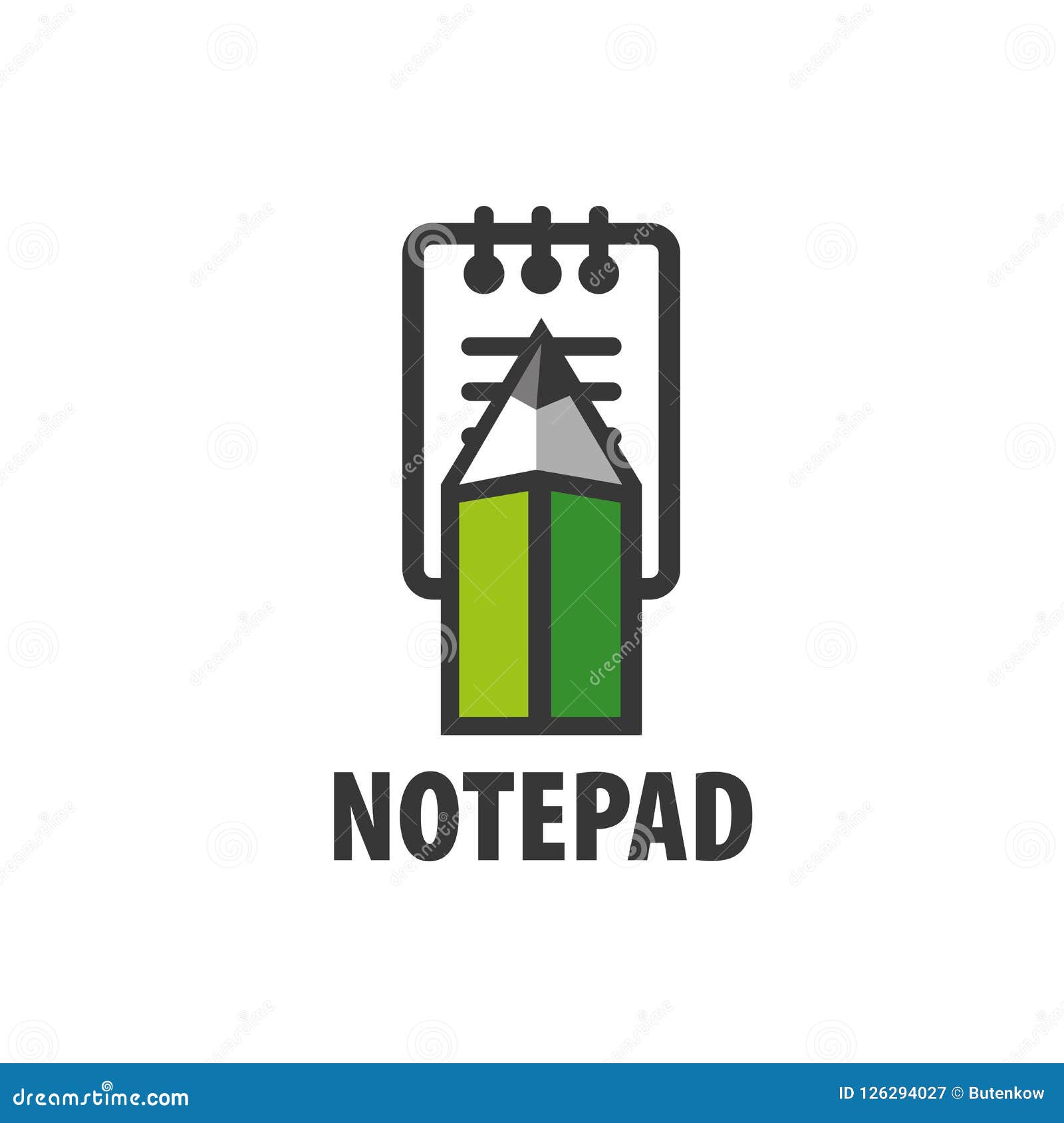 Logotipo Del Vector Para Los Expedientes Ilustración del Vector ...