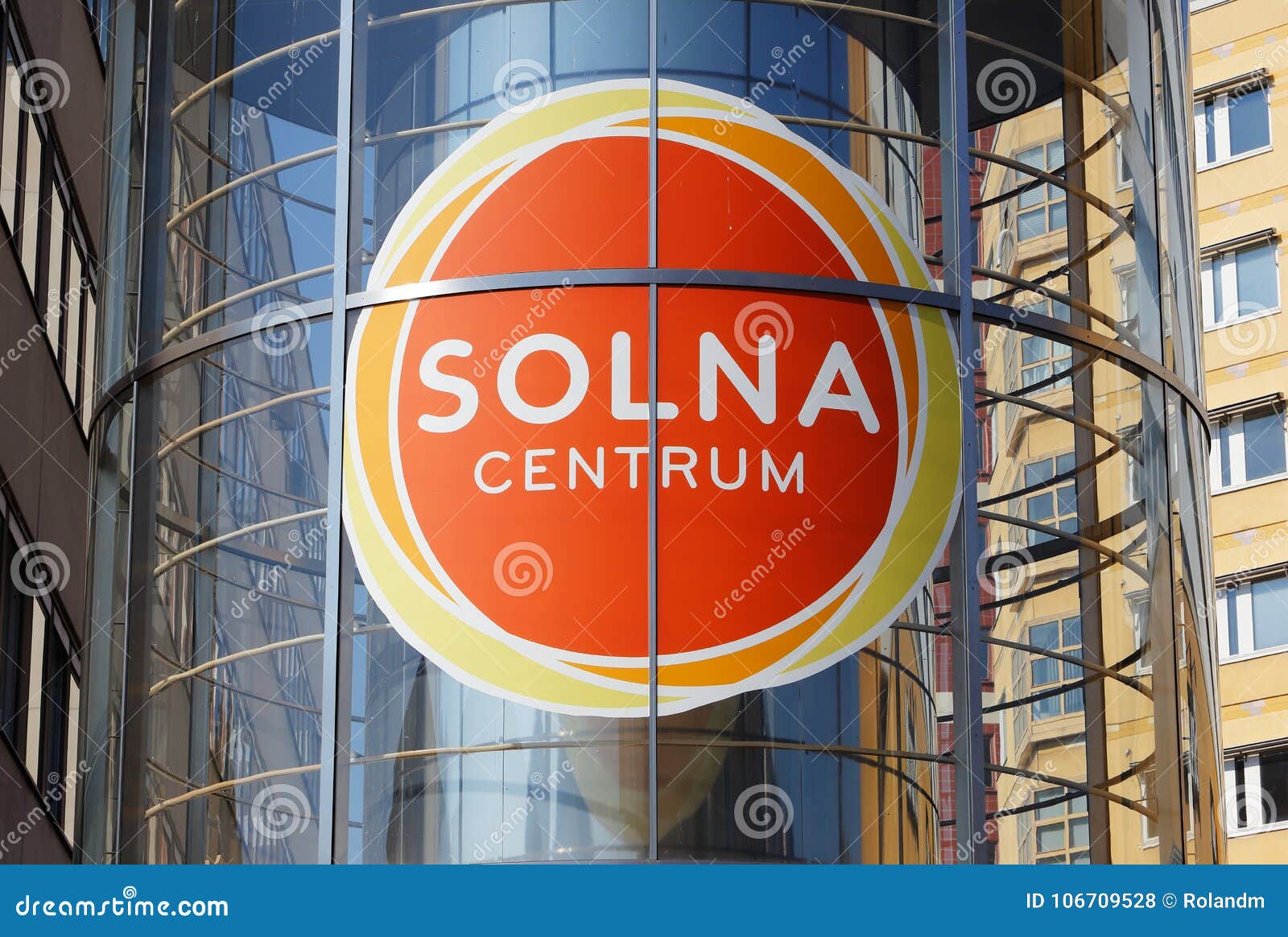 Logotipo Do Centro De Solna Foto de Stock Editorial - Imagem de ...