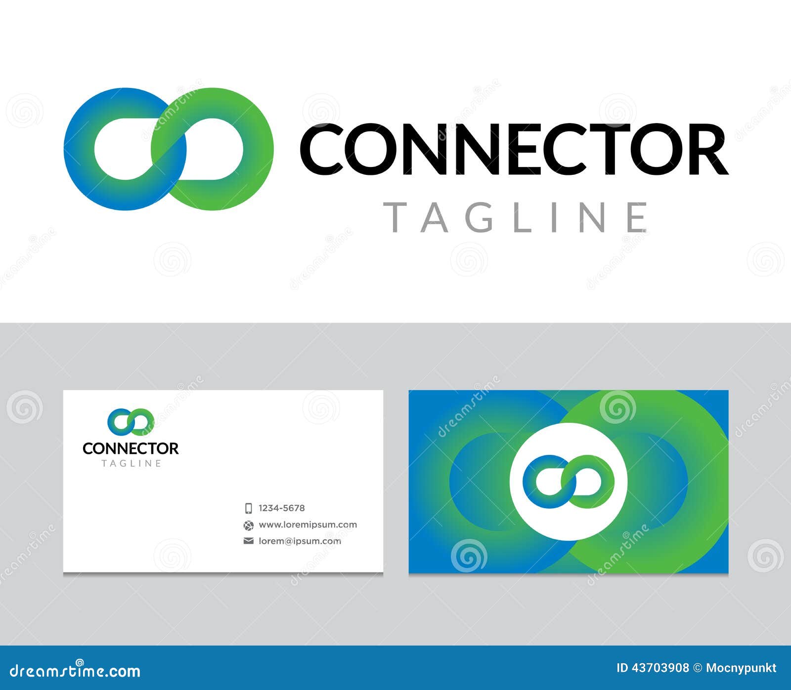 Logotipo do conector ilustração do vetor. Ilustração de vetor - 43703908