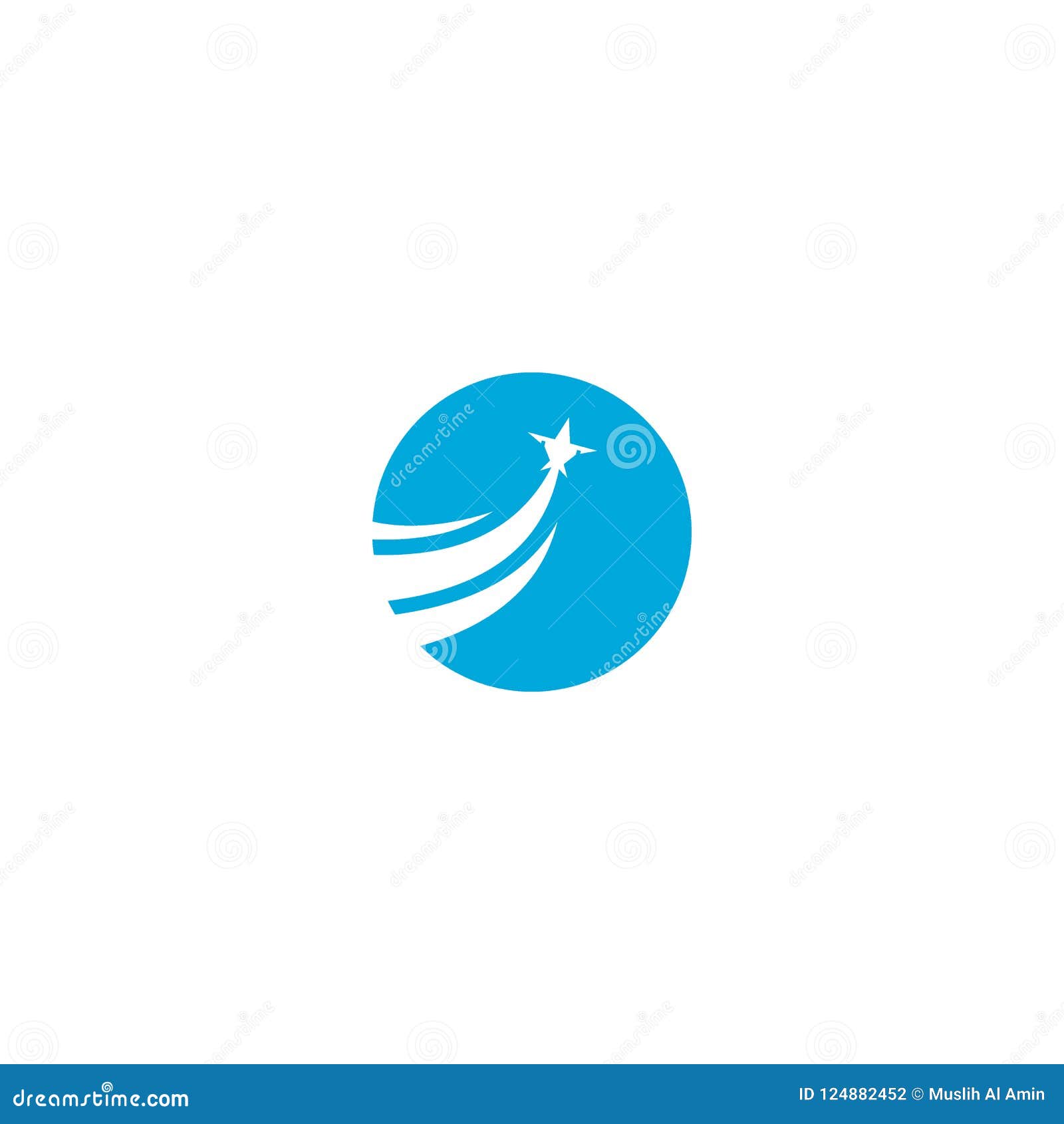 Logotipo Do Curso Com Plano De Jato Ilustração do Vetor - Ilustração de ...