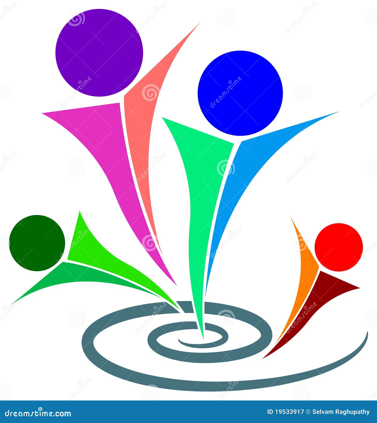 Logotipo do encontro ilustração do vetor. Ilustração de cartoon - 19533917