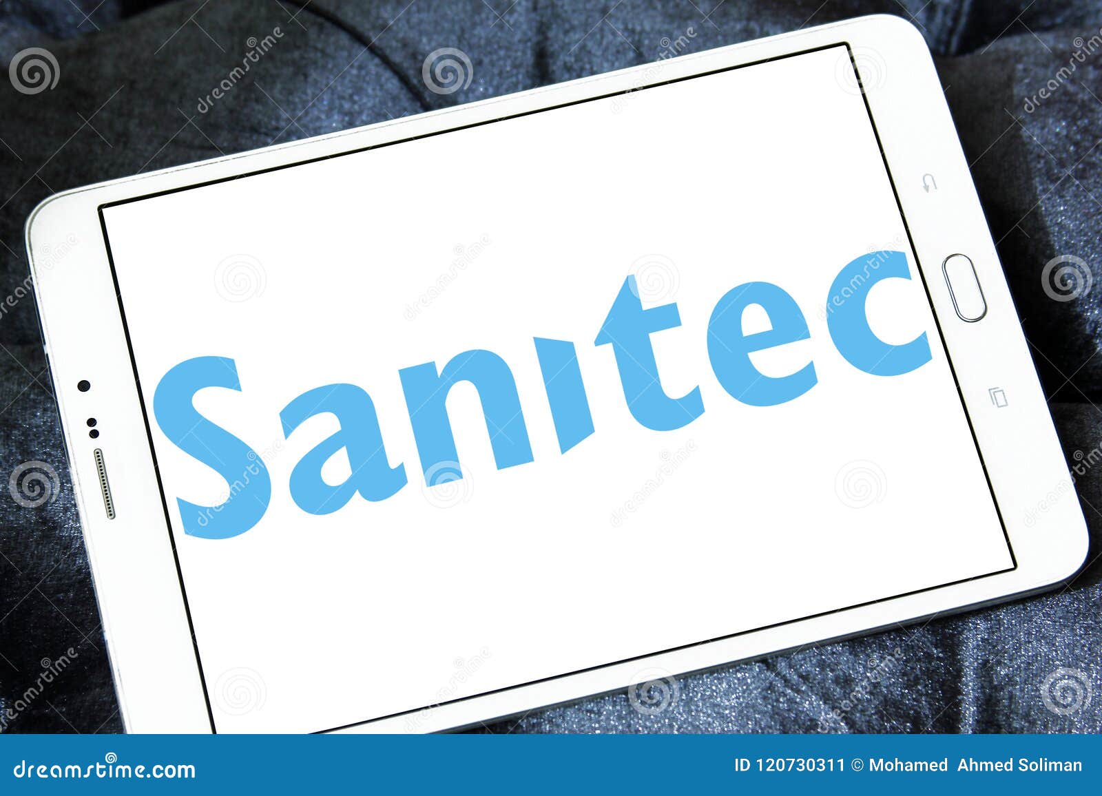 Logotipo Do Fabricante Do Sanitaryware De Sanitec Foto Editorial ...