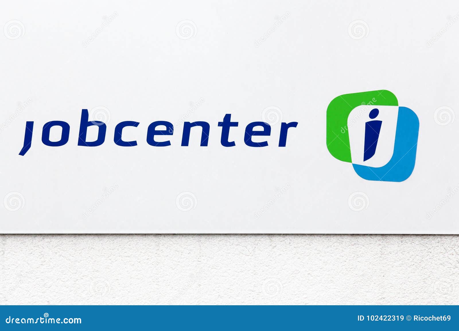 Logotipo Do Jobcenter Em Dinamarca Imagem de Stock Editorial - Imagem ...