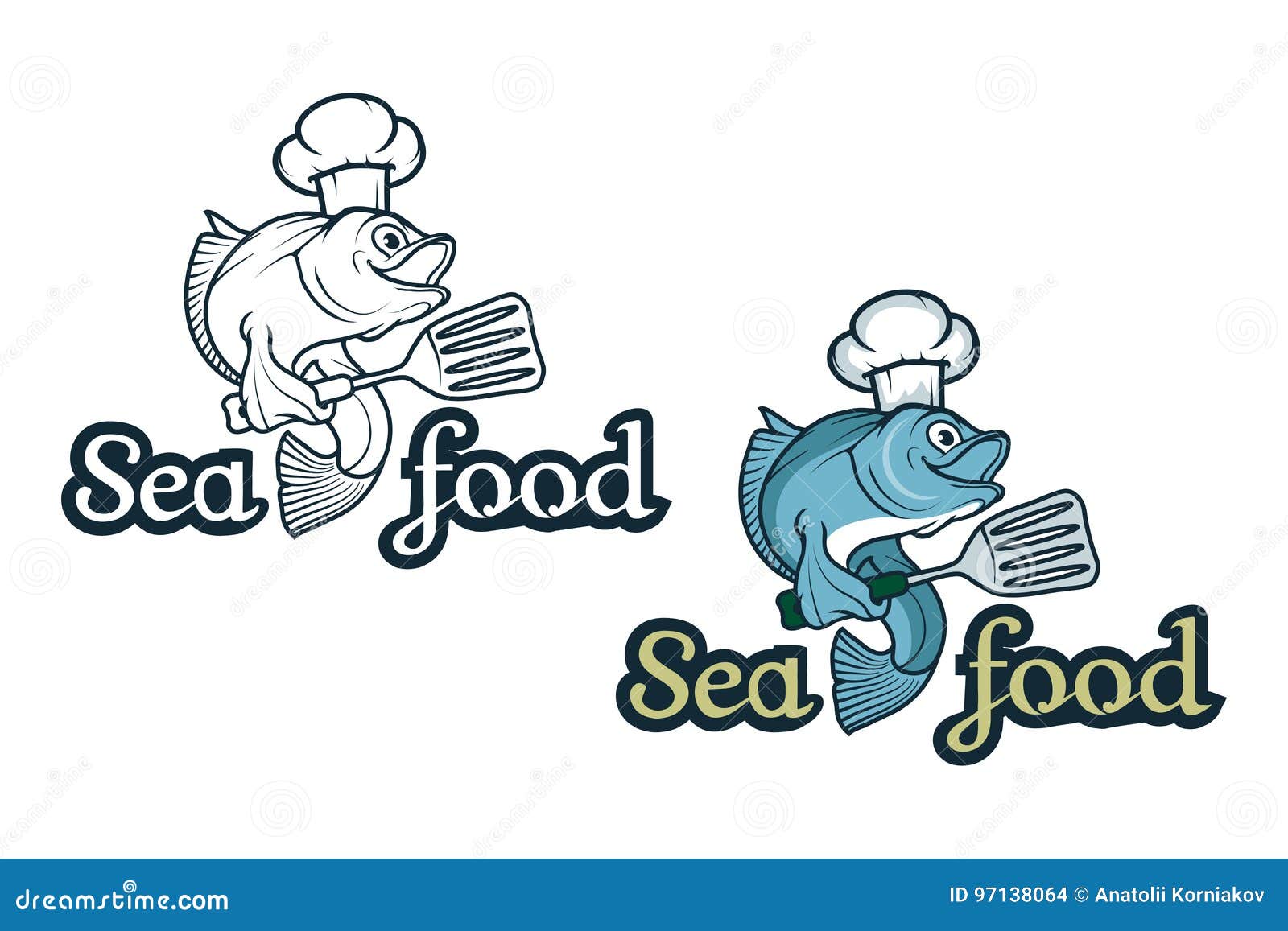 Logotipo Do Marisco Do Vetor Ilustração do Vetor - Ilustração de ...