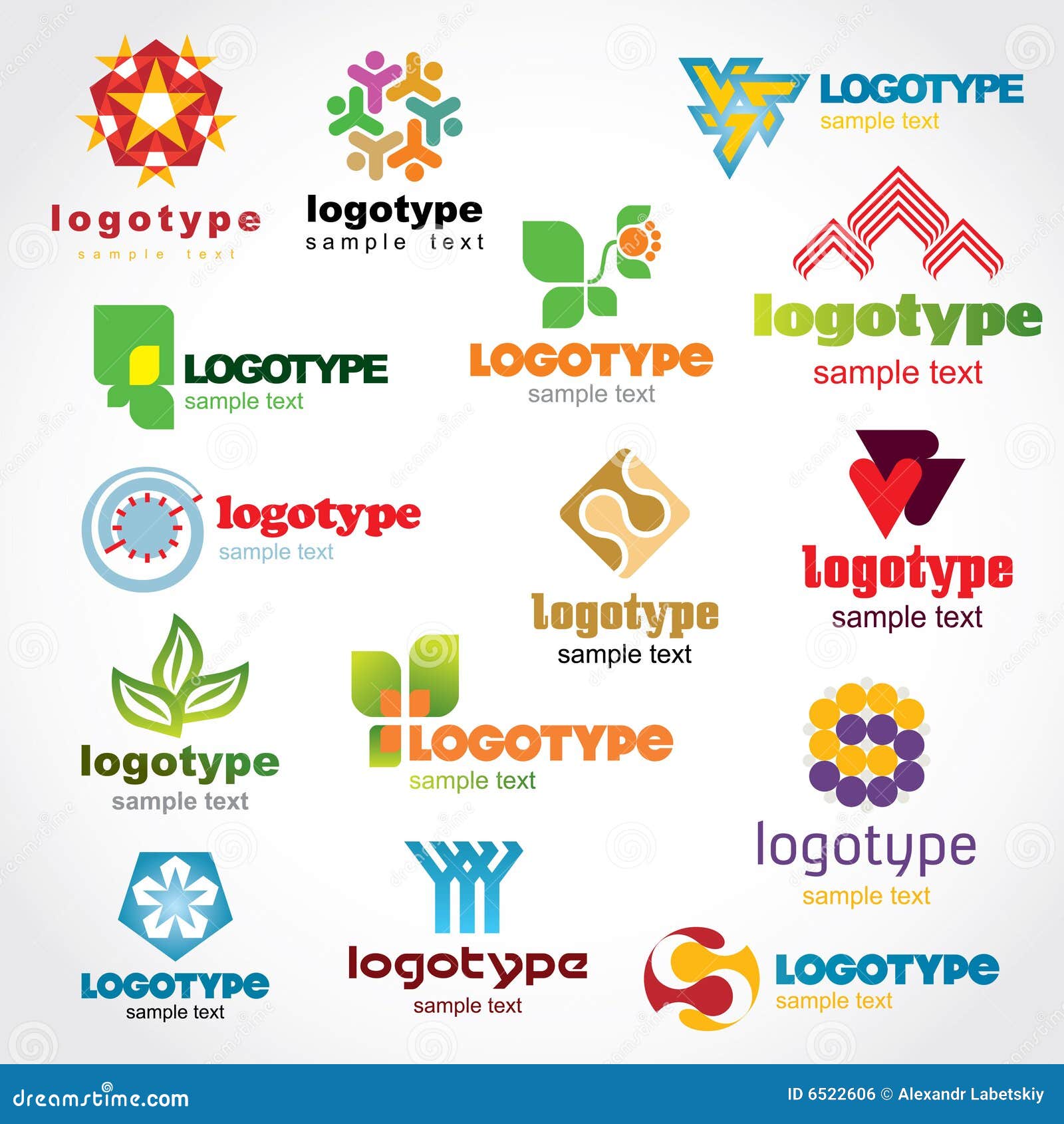 Logotipo do molde ilustração do vetor. Ilustração de companhia - 6522606