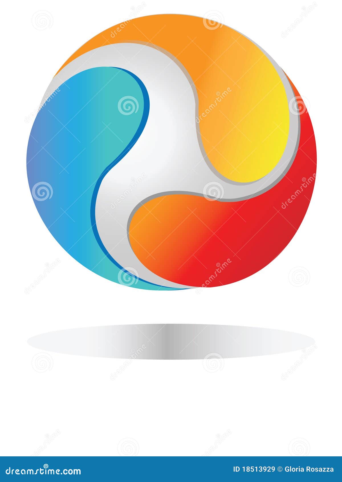 Logotipo do mundo ilustração do vetor. Ilustração de linha - 18513929