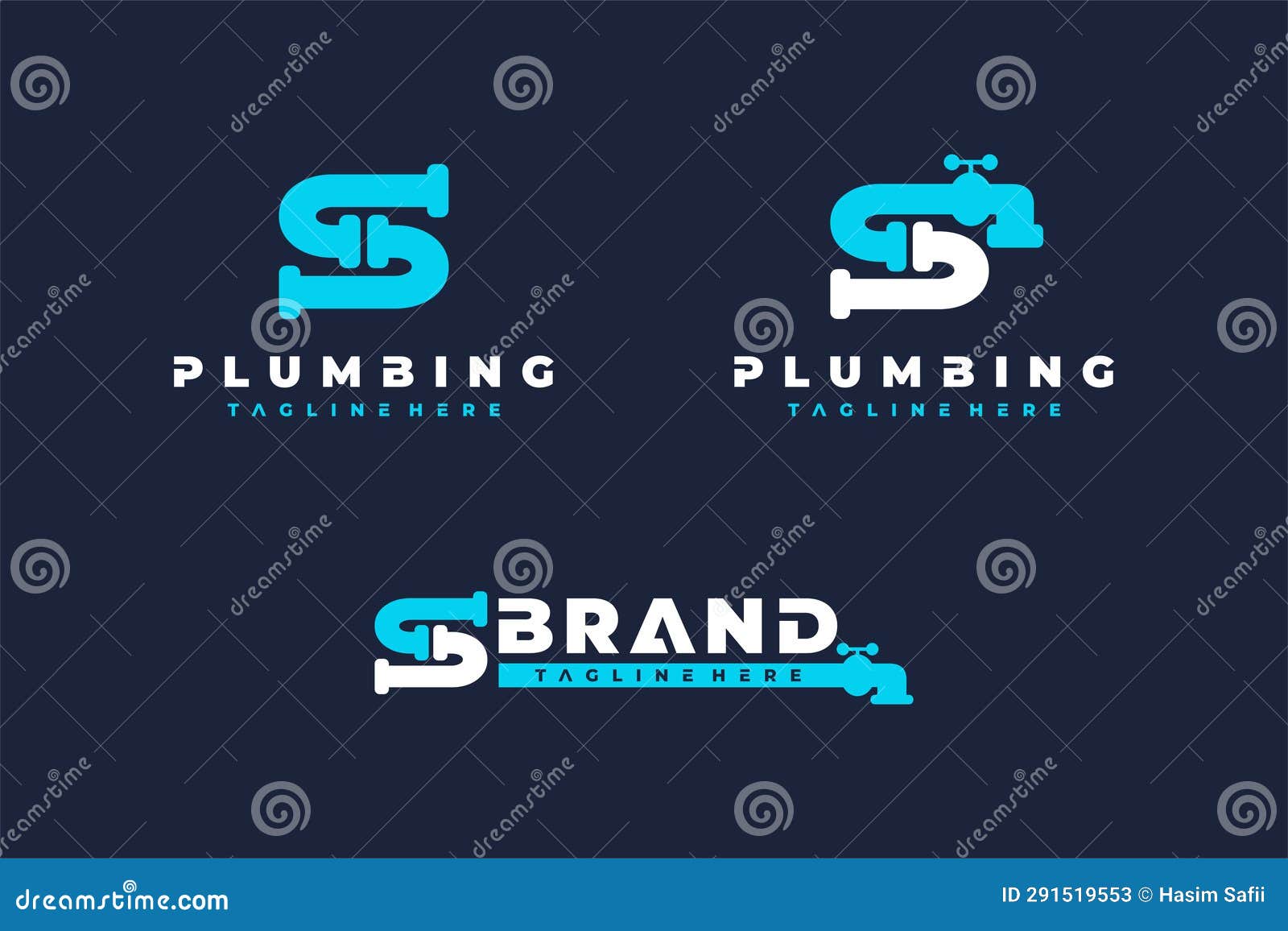 Logotipo Do Pipe De Letra S Ilustração do Vetor - Ilustração de agente ...