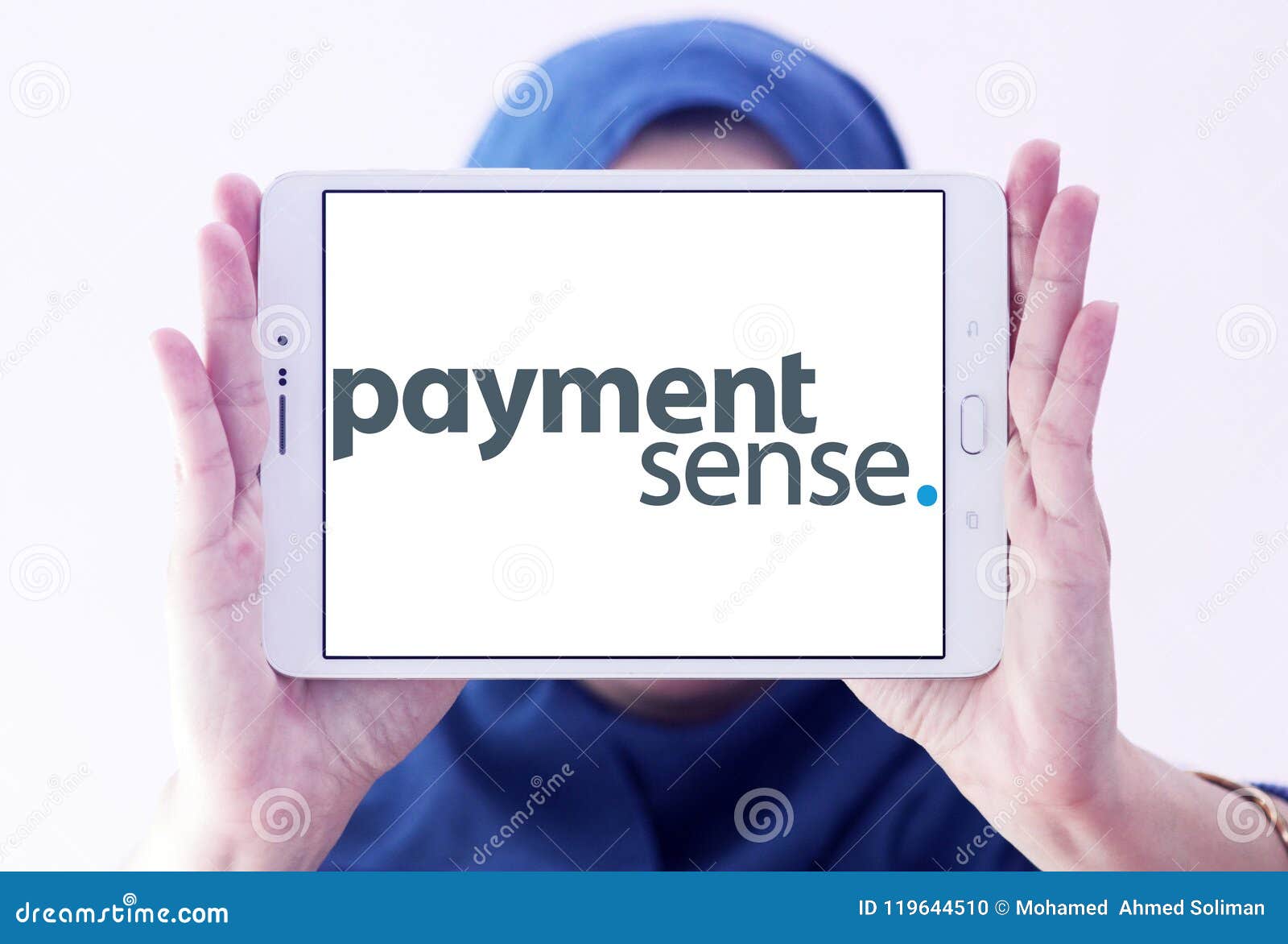 Logotipo Do Sistema De Pagamento De Paymentsense Imagem Editorial ...