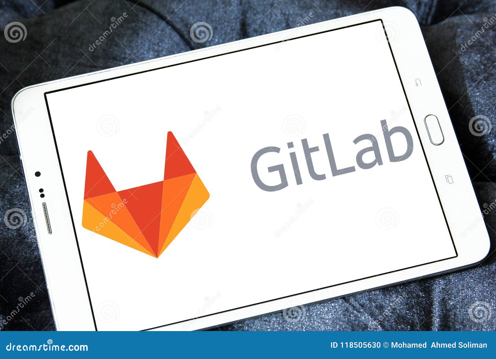 Logotipo Do Software De GitLab Imagem Editorial - Imagem de tabuleta, ilustrativo: 118505630