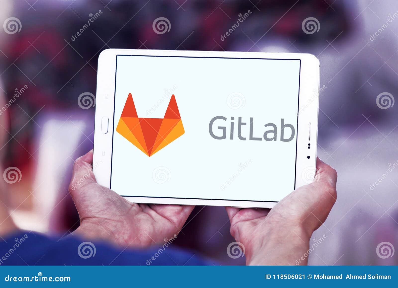 Logotipo Do Software De GitLab Foto Editorial - Imagem de computador ...