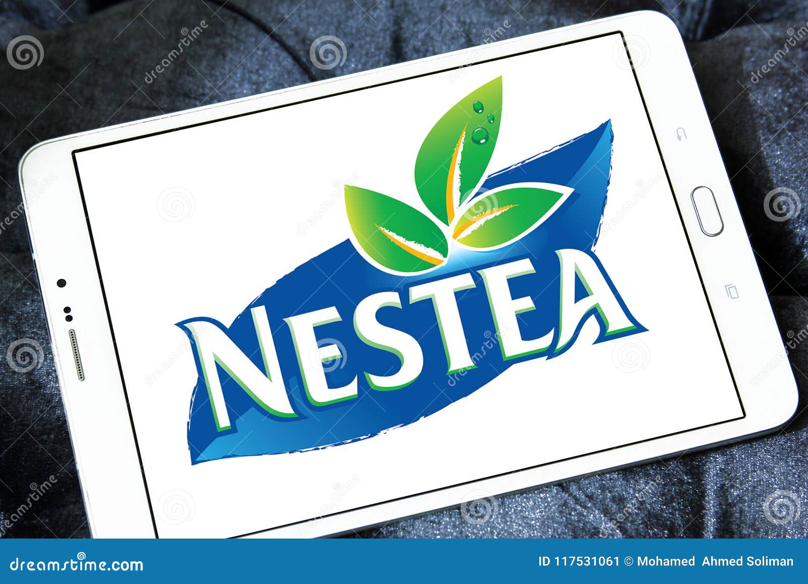 Logotipo do tipo de Nestea foto editorial. Imagem de vetor - 117531061