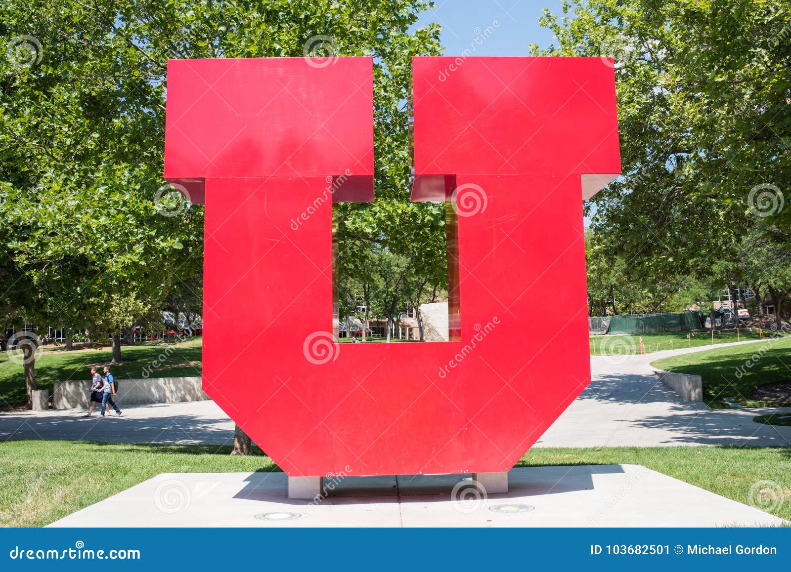 Logotipo Do ` Do ` U Da Universidade De Utah Foto Editorial - Imagem de ...