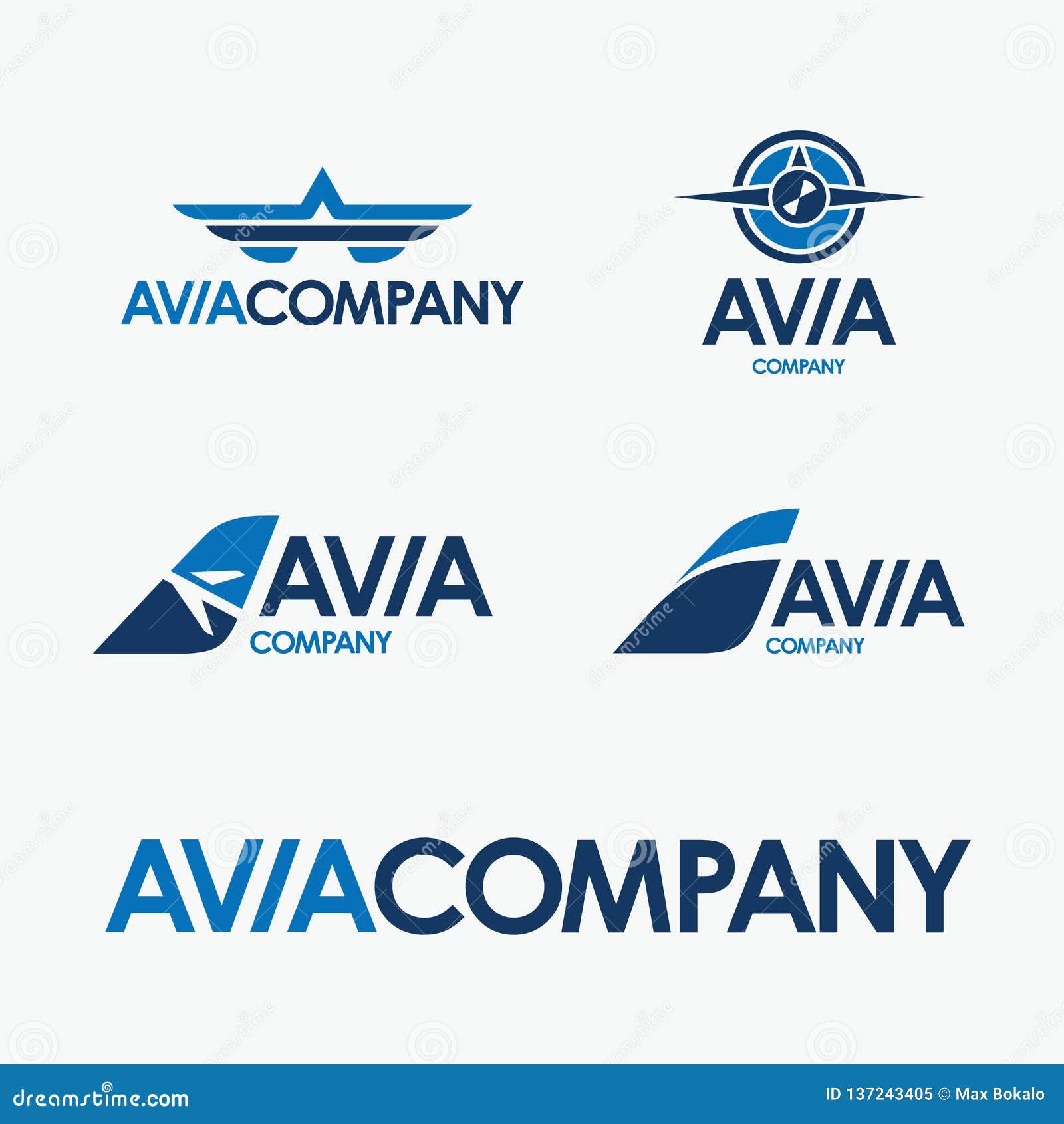 Logotipo Do Vetor Da Empresa De Avia Imagem Editorial - Ilustração de ...