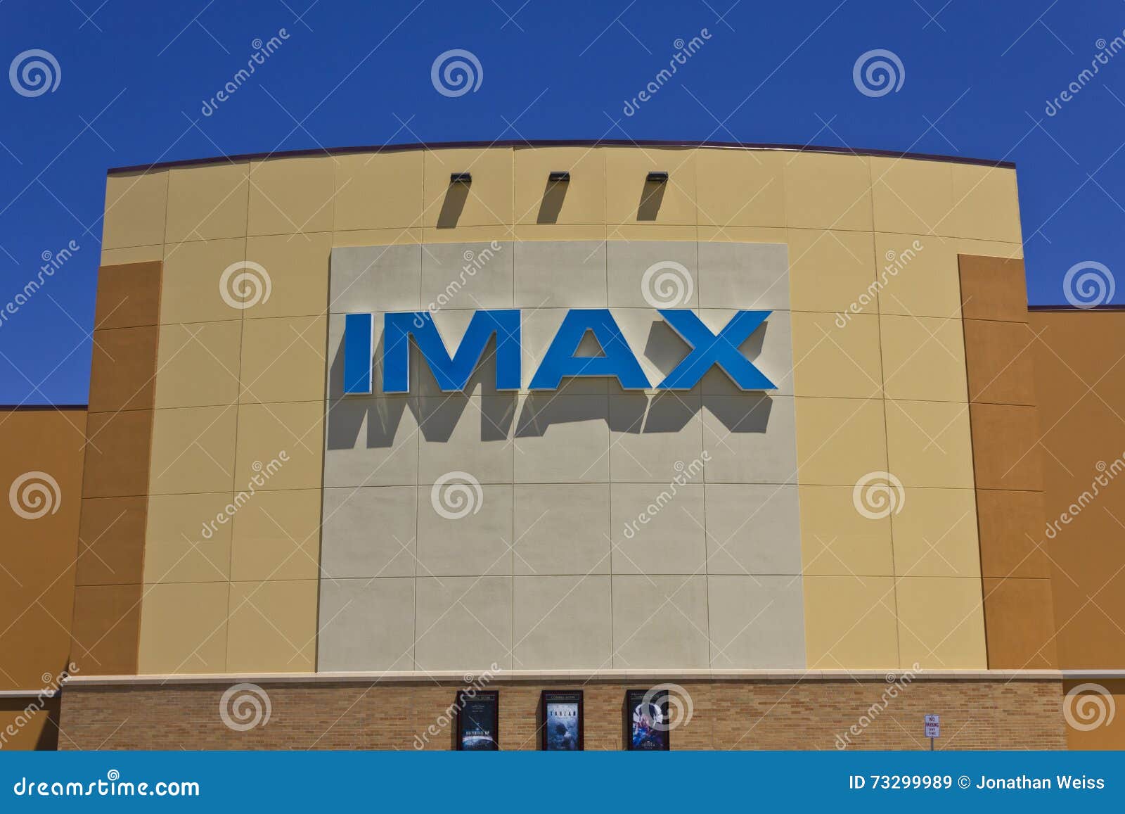 Logotipo E Signage Do Cinema De IMAX Mim Imagem de Stock Editorial ...