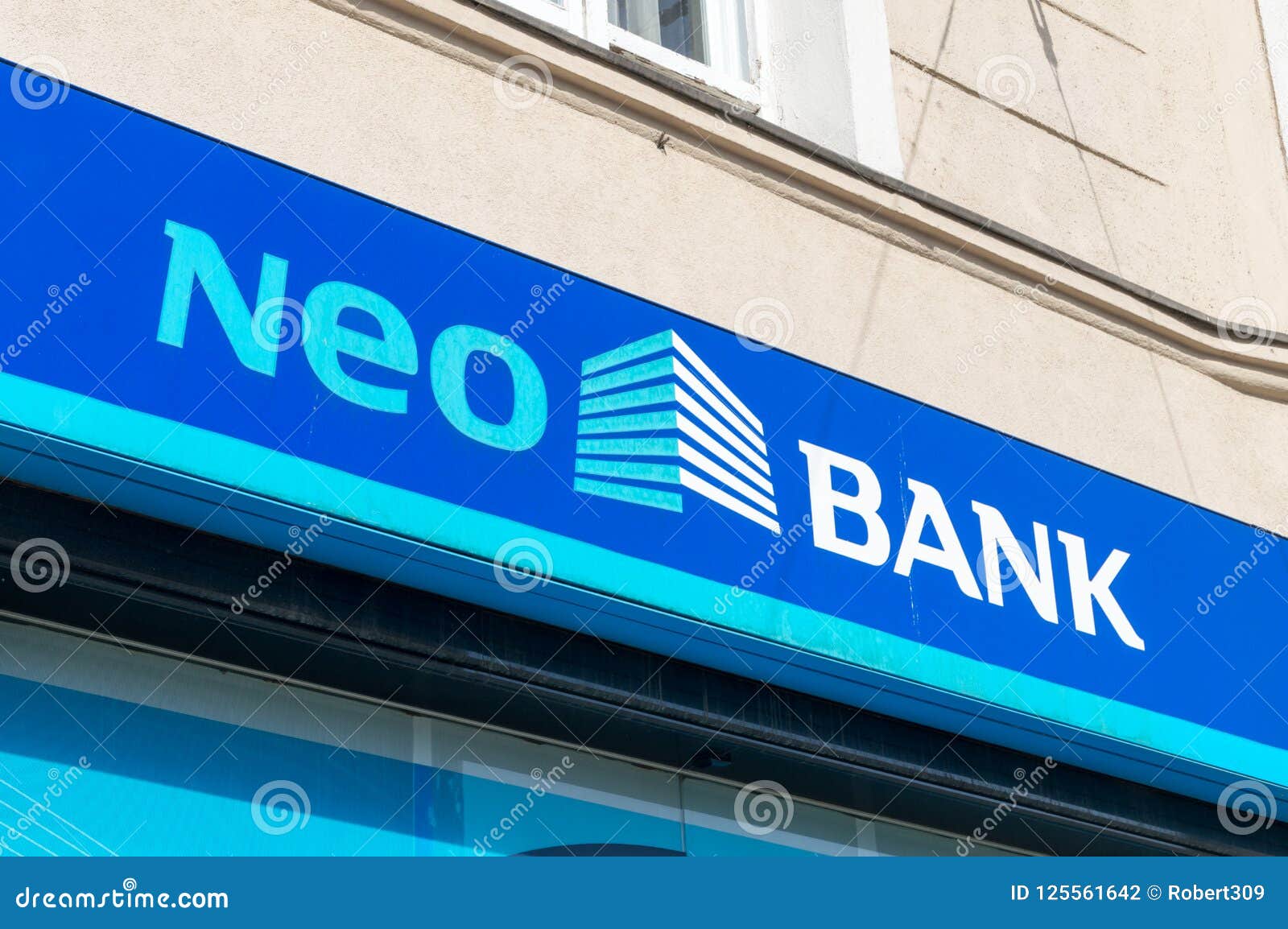 Logotipo E Sinal Do NeoBANK Fotografia Editorial - Imagem de dinheiro ...