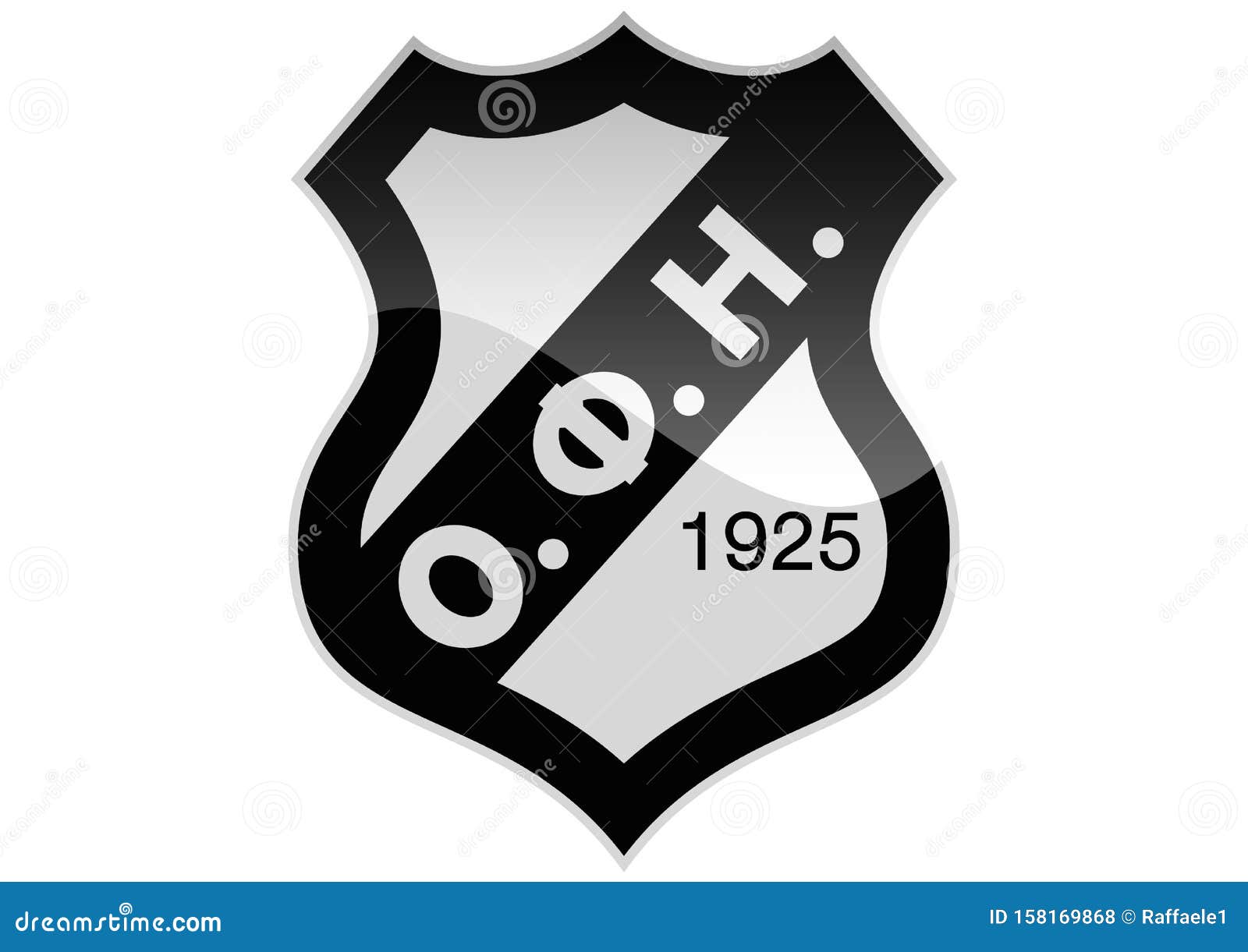 Logotipo Fc De Creta Ofi foto de archivo editorial. Ilustración de ...