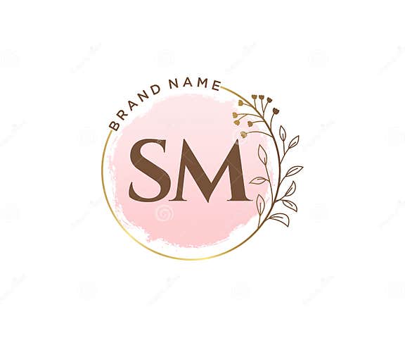 Logotipo Femenino Inicial. Utilizable Para El Salón De Naturaleza Spa ... Logotipo Femenino Inicial. Utilizable Para El Salón De Naturaleza Spa ...