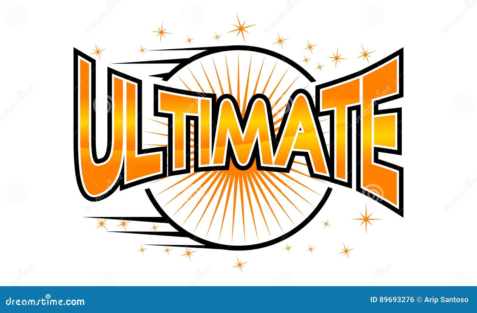 Logotipo final ilustração do vetor. Ilustração de projeto - 89693276