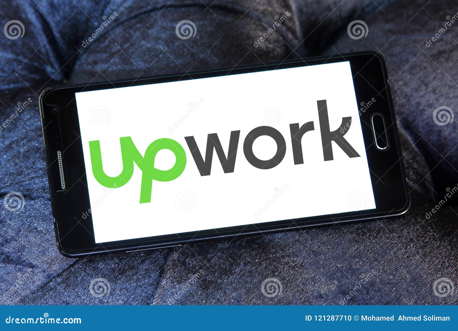 Logotipo Freelancing Da Plataforma De Upwork Imagem Editorial - Imagem ...
